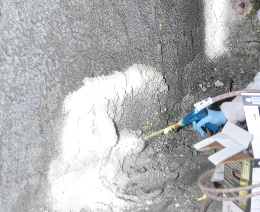 Silent-Seal® VCF Mine Ventilation Air Sealant - HandiFoam®